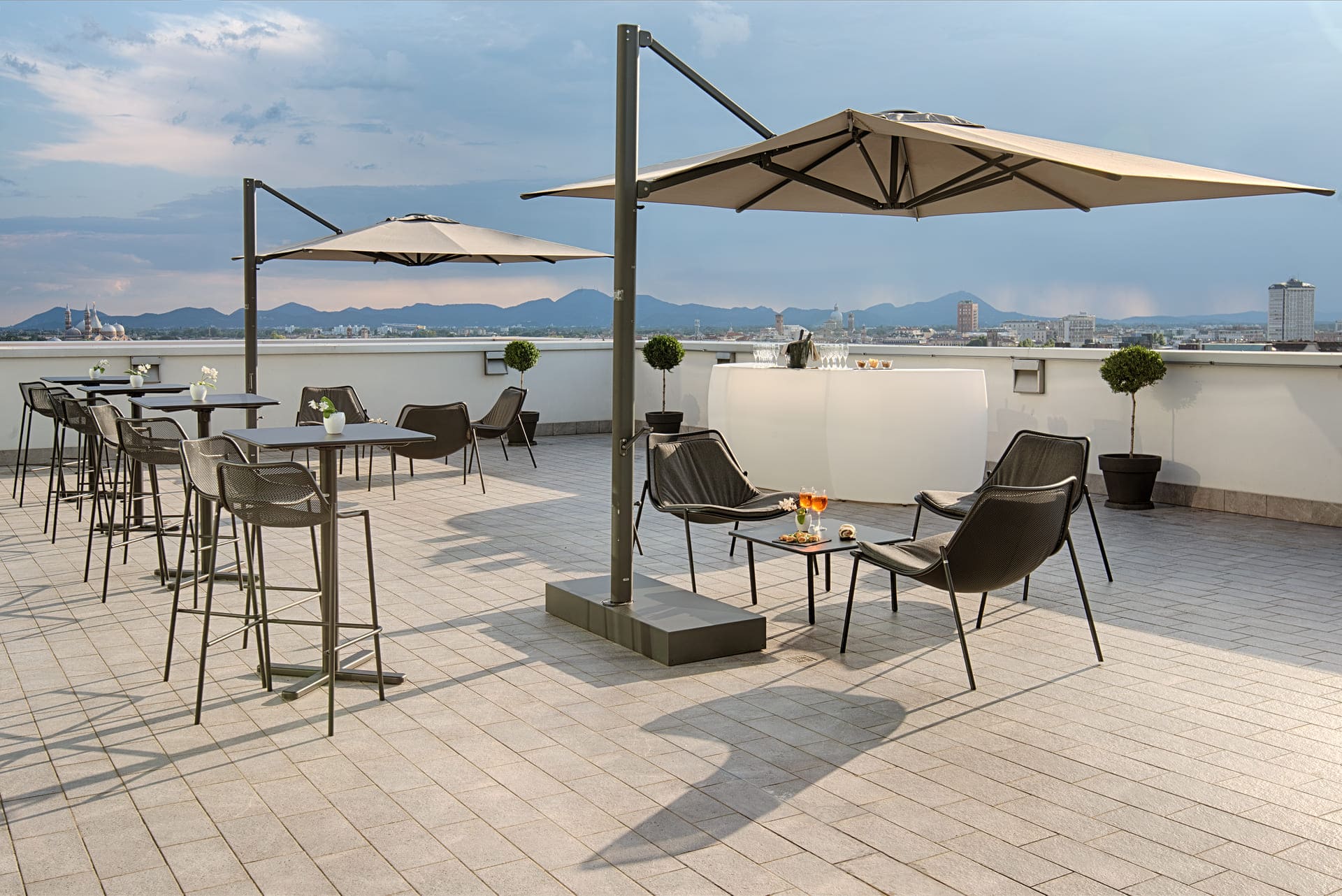 La Nostra Terrazza Rooftop Panoramica | Savhotel Mantegna